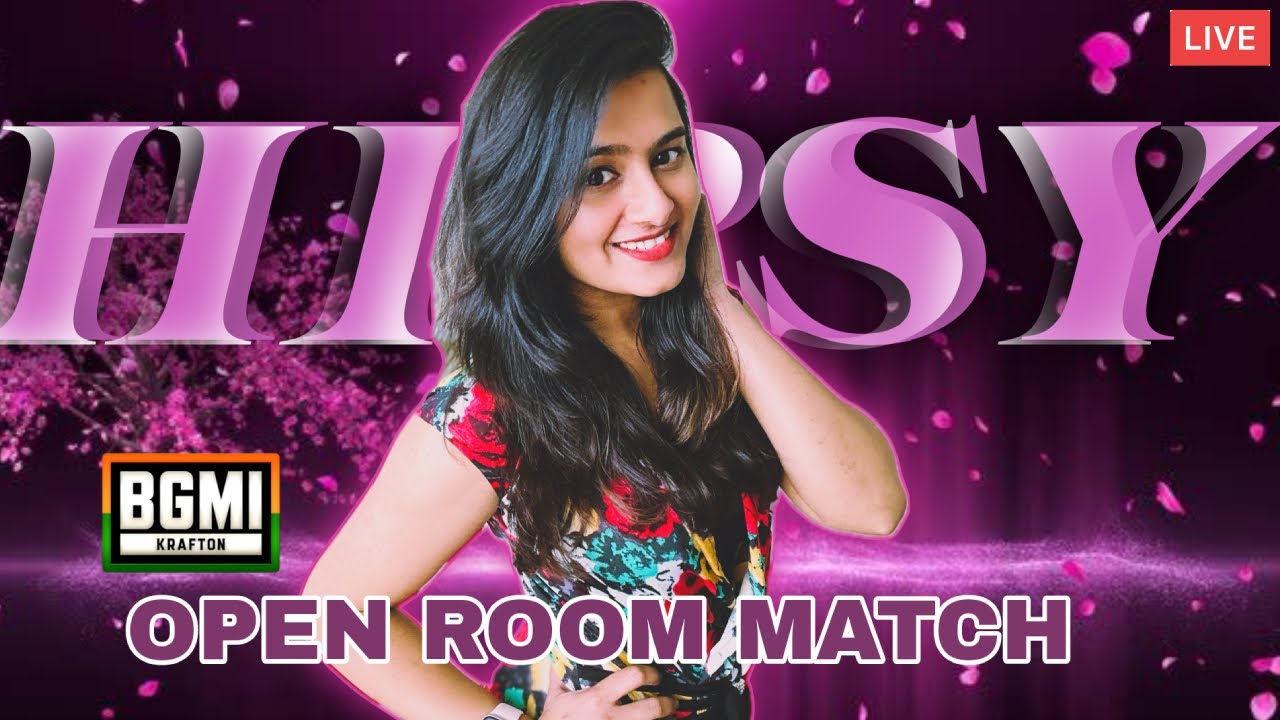 BGMI Tamil Live | BGMI ROOM MATCH | PUBG mobile Live | TAMIL GIRL GAMER || THE HIPSY - YouTube