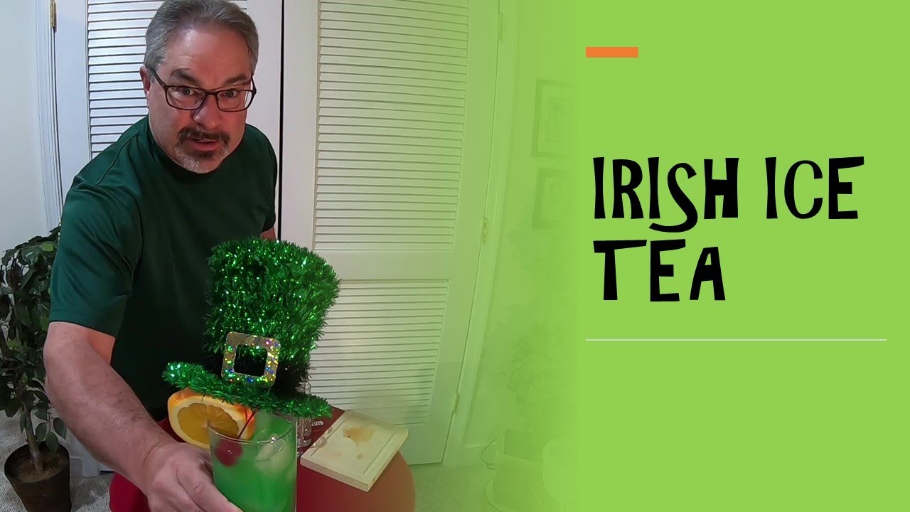 How I Make The Irish Ice Tea Cocktail - YouTube