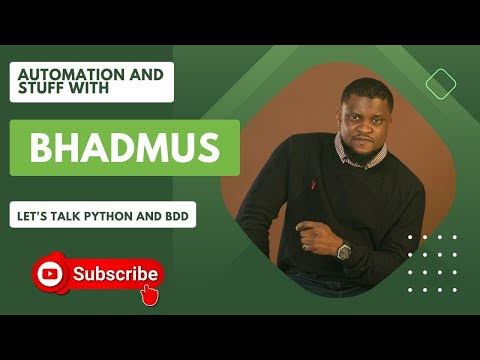 Class 1: Introduction to BDD and behave selenium - YouTube