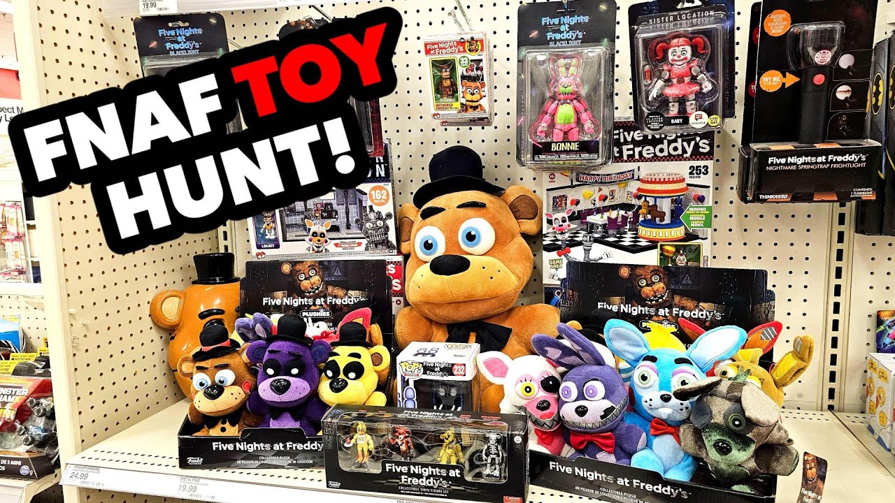 $10,000 FNAF TOY HUNT - YouTube
