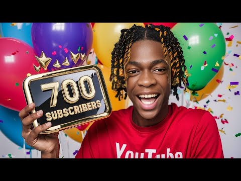CAN WE HIT 700 SUBS ️ - YouTube