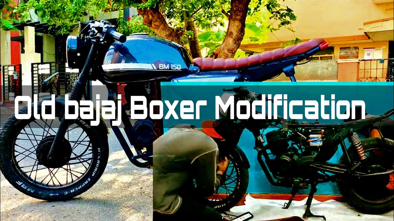 #bajajboxermodified |bajaj boxer modified|kgf bike modification|old ...