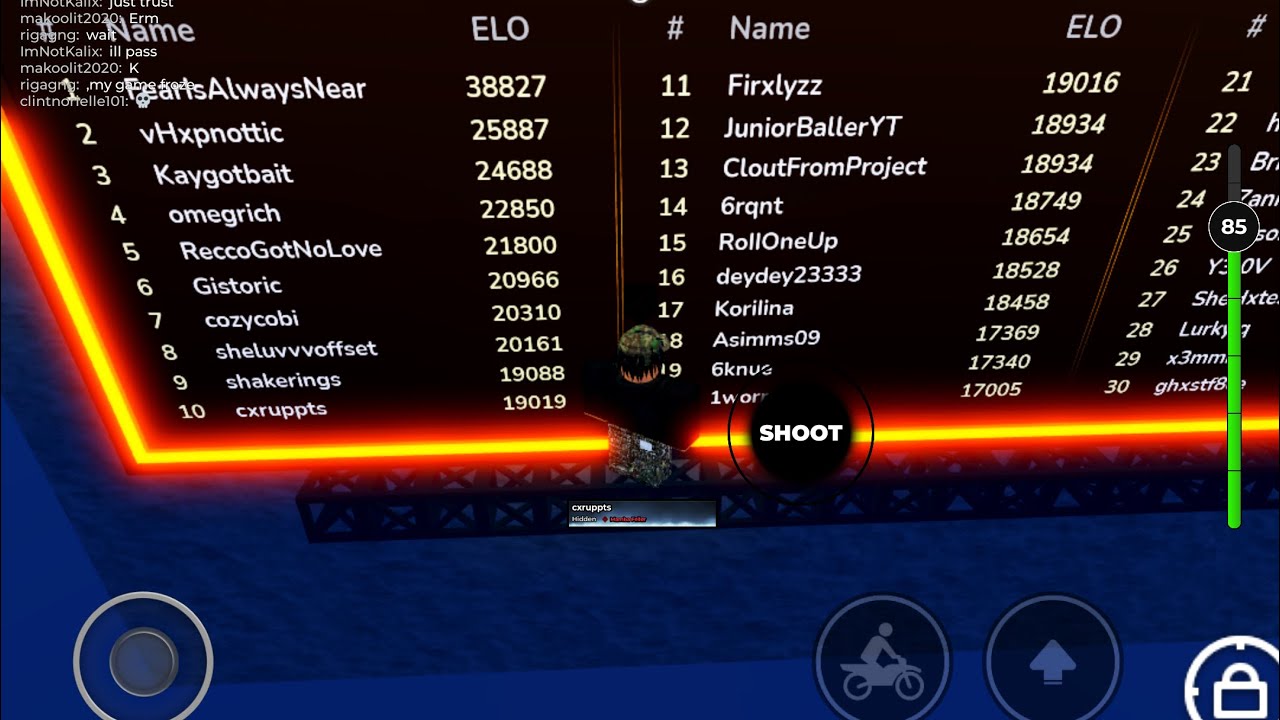 How I reached the top 10 on the rank leaderboard in roblox hoopz - YouTube