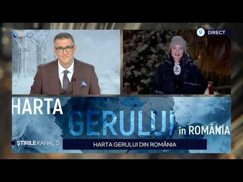 Stirile Kanal D - Harta gerului din Romania! | Editie de seara - YouTube