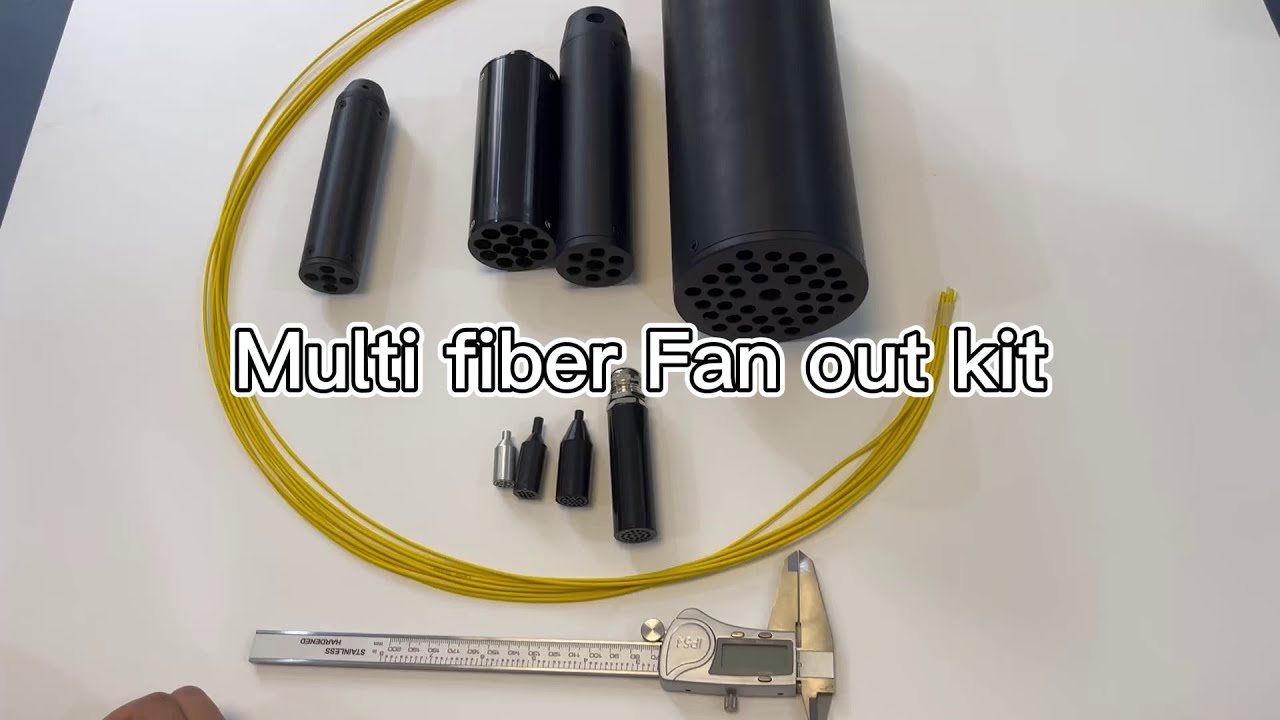 Outdoor Designed Metal Multi Fiber Fan out kit for fiber optic patch ...