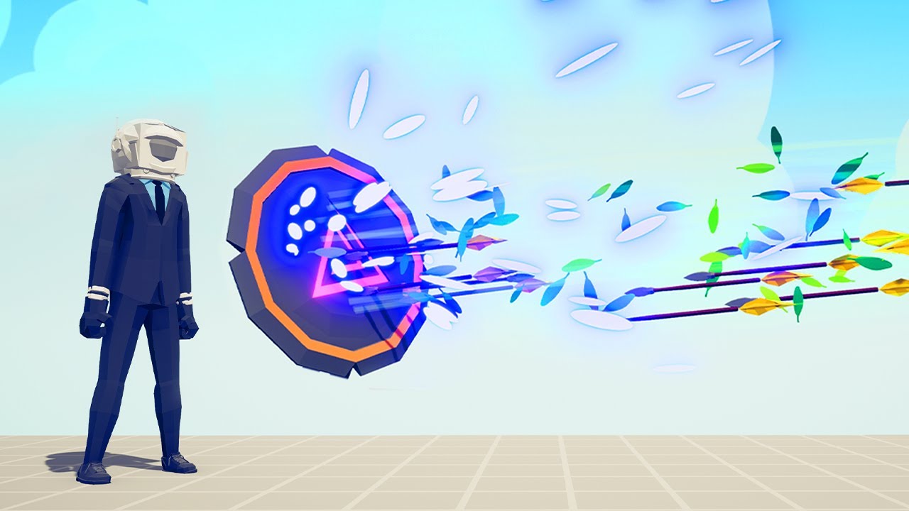 CAMERA HEAD REFLECT SHIELD vs RAPID RANGED UNITS | TABS - Totally ...