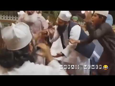 Molvi dancing on sindhi song meme template - YouTube