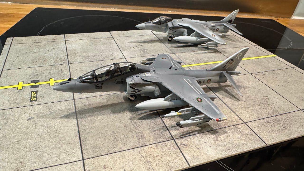 TAV-8B / OAV-8B Forward Air Control Harrier II Night Attack. 1/72 ...