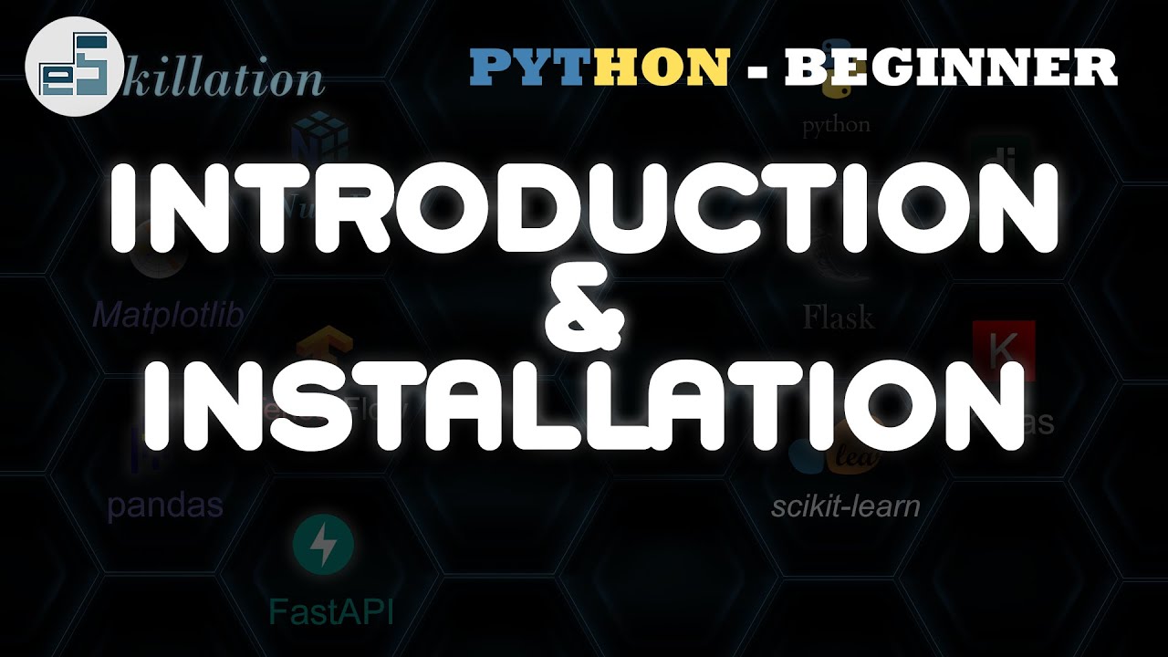 Python For Beginners 01 Introduction And Installation Python Vs 4923