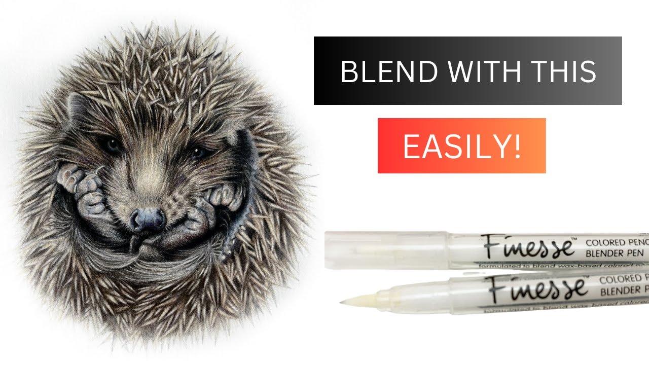 Blender Pen Techniques: Elevate Your Colored Pencil Art! - YouTube