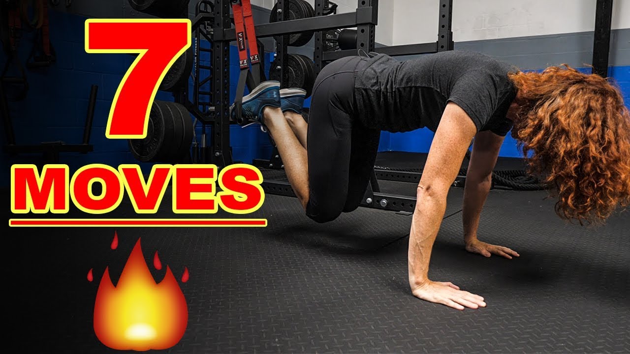 7 MINUTE FULL BODY Suspension Strap Workout - YouTube