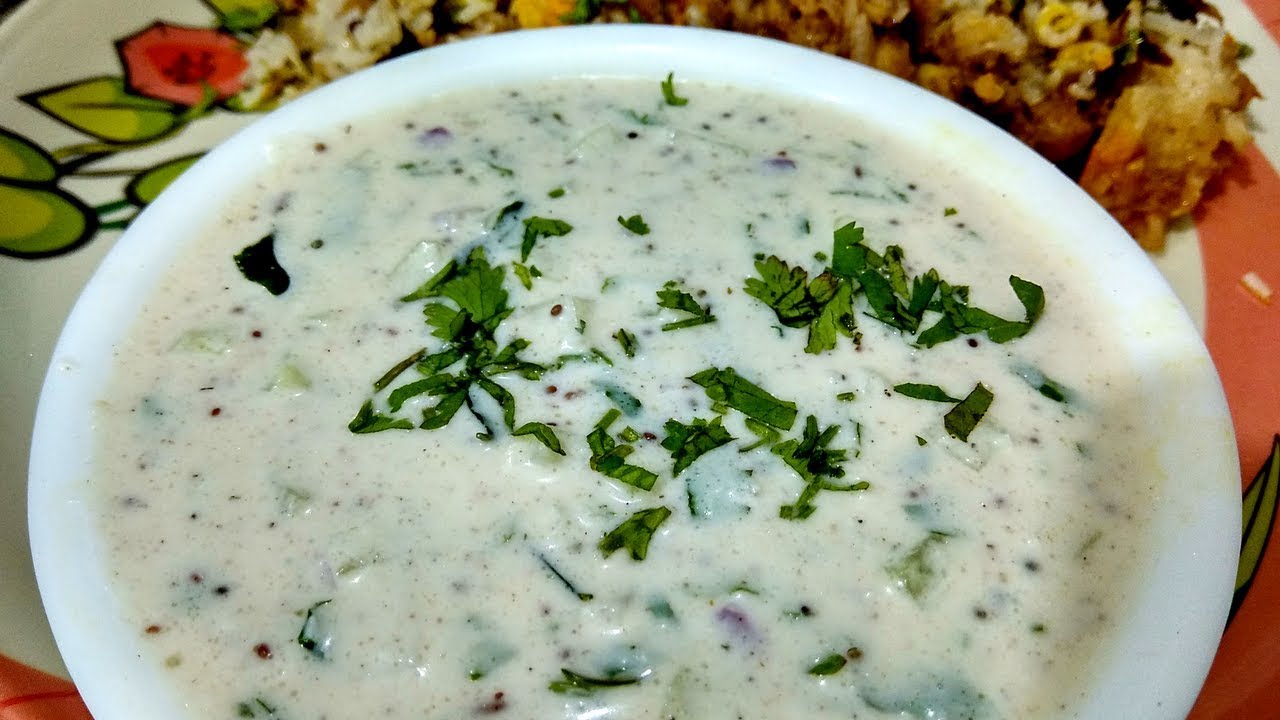 साउथ इंडियन स्टाइल में बनाएं खीरे की लाजवाब पचडी - Kheera Raita Recipe ...