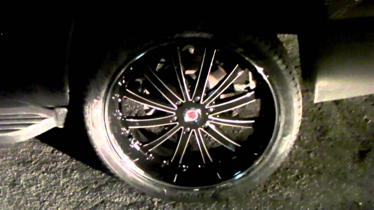 DUBSandTIRES.com 24" Inch Red Sport Black Machine wheels 2010 Chevy ...