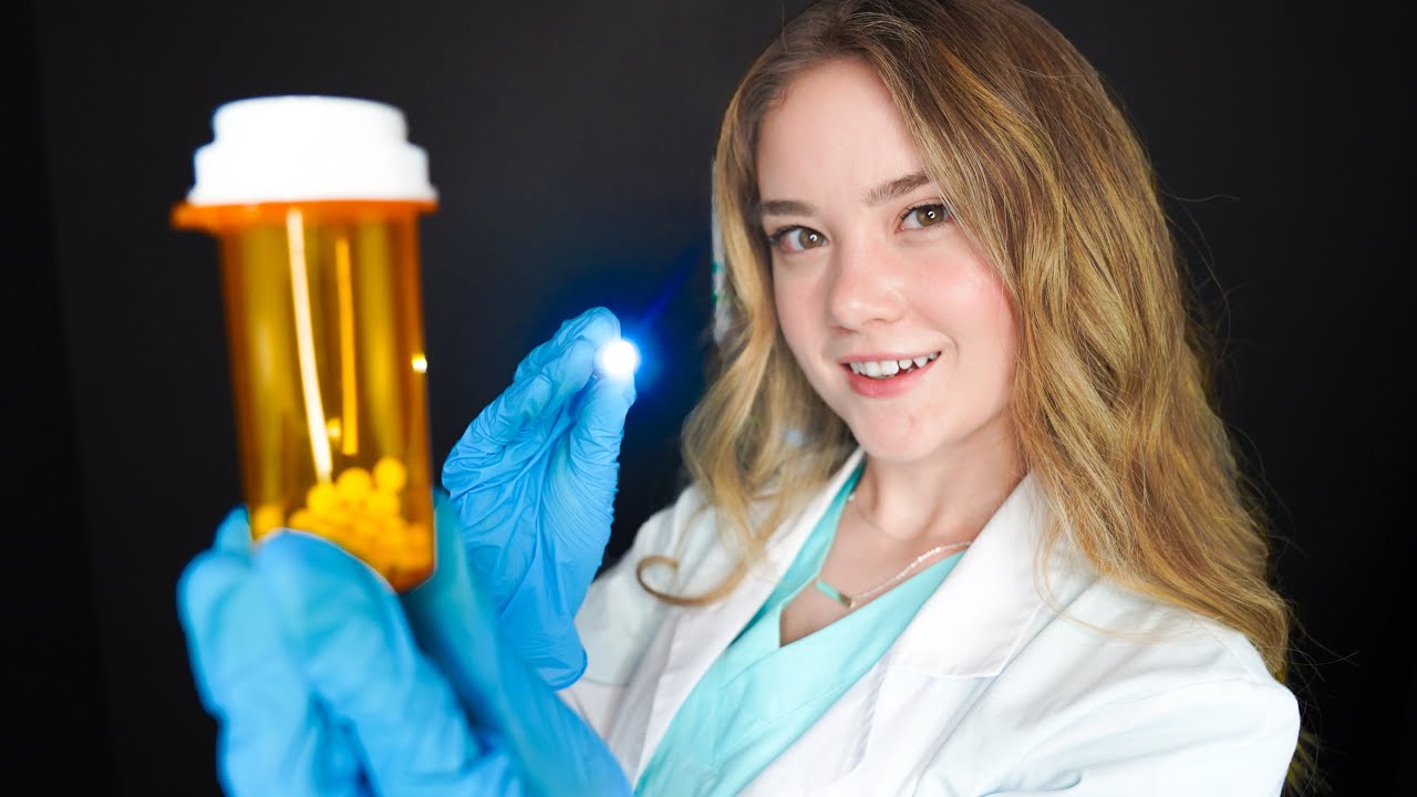 ASMR Full Body DOCTOR Exam Roleplay For Migraines! - YouTube