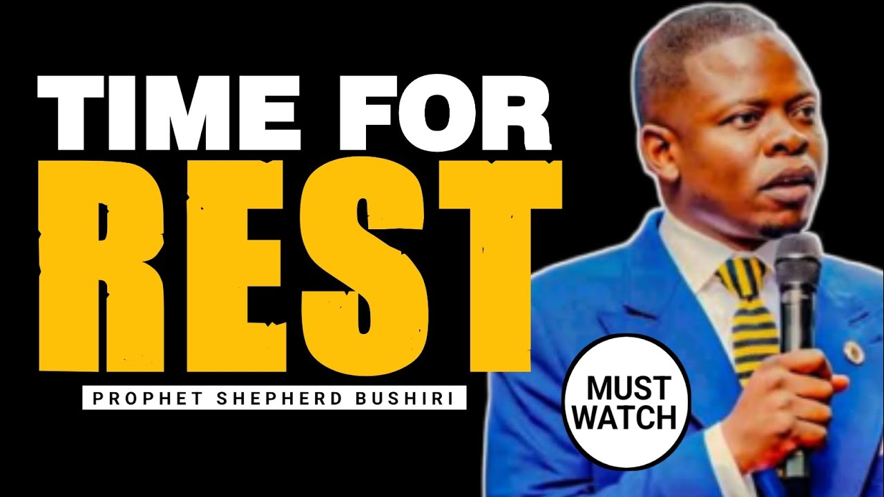 TIME FOR REST//PROPHET SHEPHERD BUSHURI //ECG - YouTube