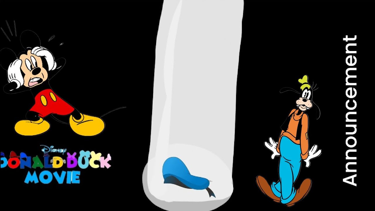 Mickey and Goofy are reacting to the Donald duck movie, and they are ...