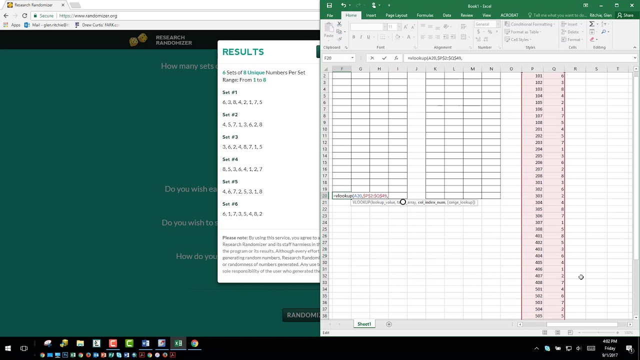 Lecture 1 - Designing a RCB experiment with Excel - YouTube