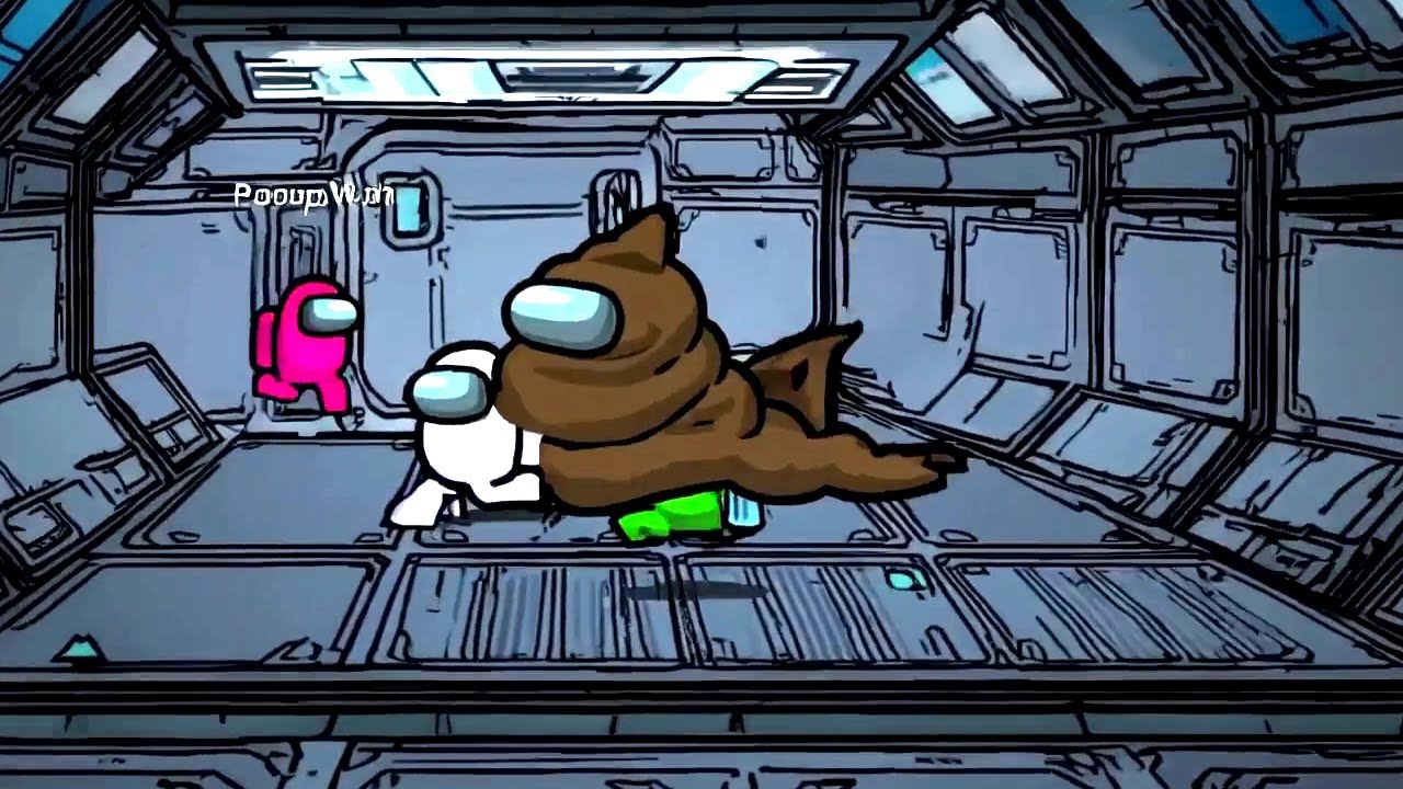 AMONG US POOP! / 10 / IMPOSTOR POOPED EVERYWHERE! / THE FUNNIEST ...