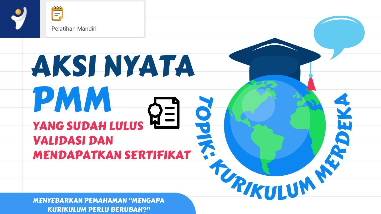 Aksi Nyata PMM Kurikulum Merdeka yang Sudah Lulus Validasi dan ...