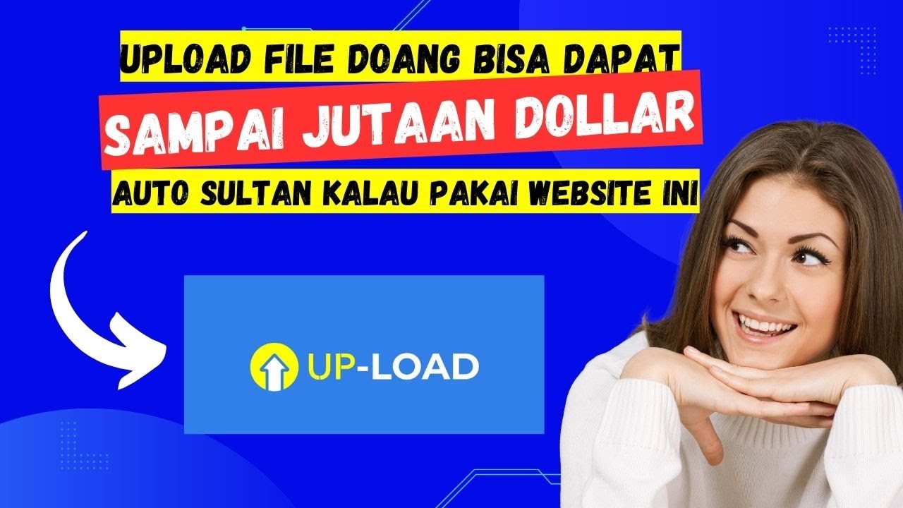 DIBAYAR 3$ HANYA DENGAN UPLOAD TUGAS WEBSITE UP-LOAD.IO - Website Penghasil Uang - YouTube