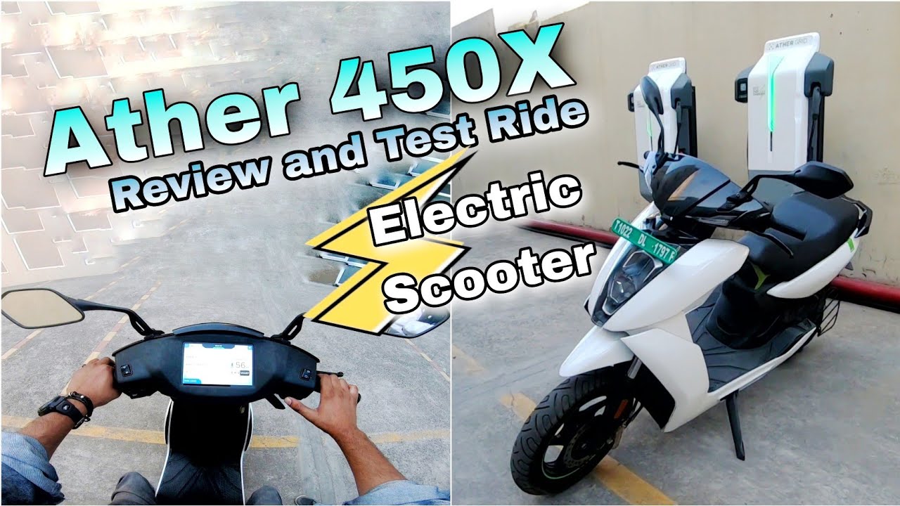 Ather 450X Gen 3 Electric Scooter | Price Specs and Test Ride ⚡⚡⚡ - YouTube