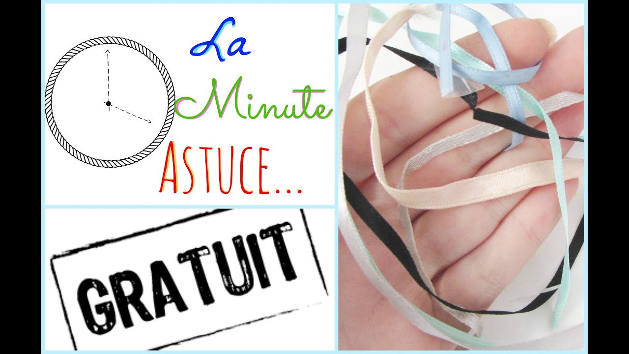 | La Minute Astuce | Avoir du ruban gratuitement - YouTube