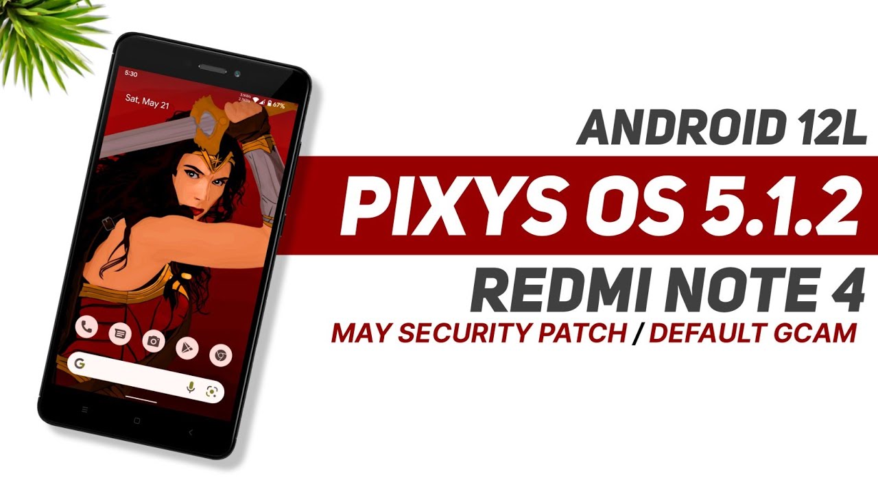 Pixys OS 5.1.2 For Redmi Note 4 | Android 12L | Default GCAM 8.2 | May ...