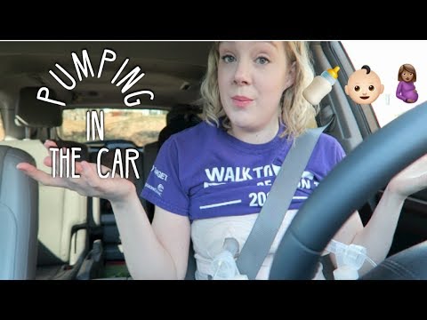 Pumping Breastmilk in the Car