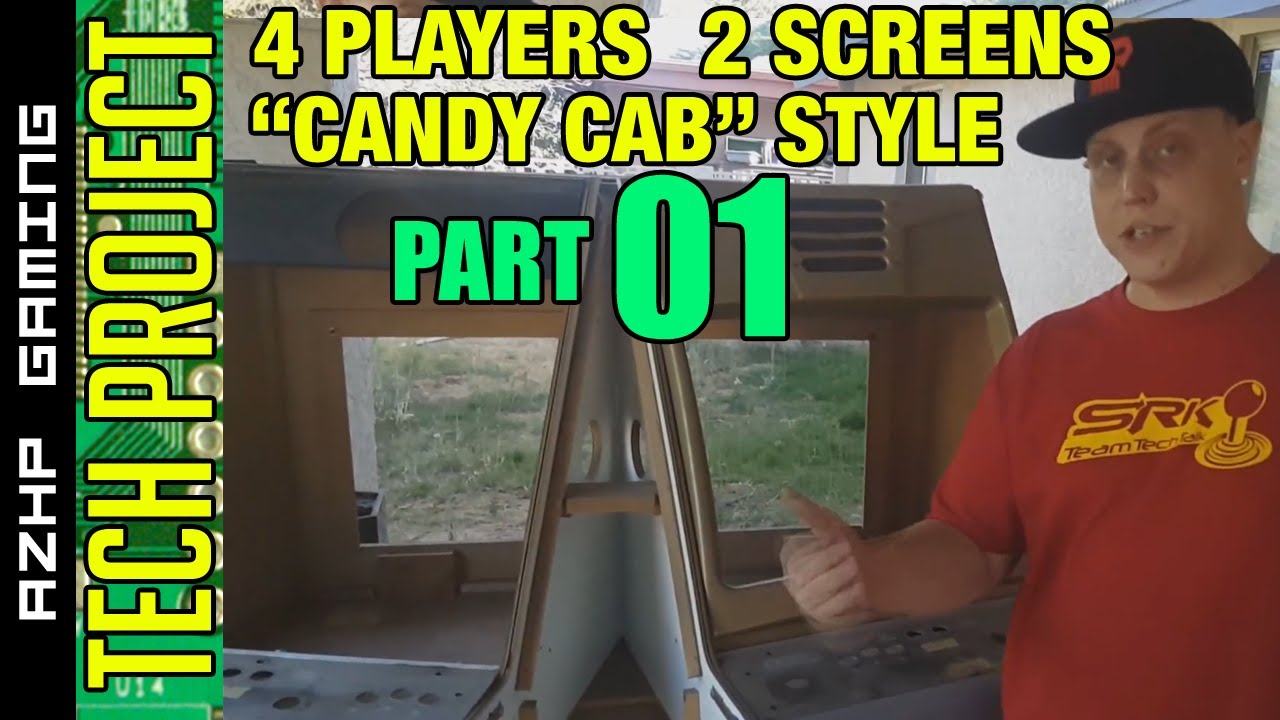 CANDY CAB ARCADE TECH PROJECT PART 1 - INTRO CLEAN & PREP - YouTube