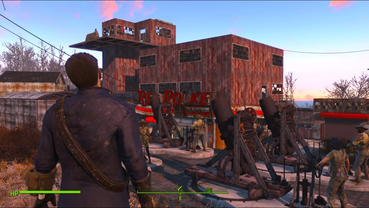 [LIVE] Fallout 4 Minutemen Outpost Almost Finish - YouTube