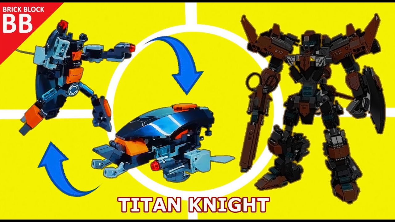 Jie Star 67030 : Titan Knight (part 01) ⚡️ Unboxing & Speed build Lego ...