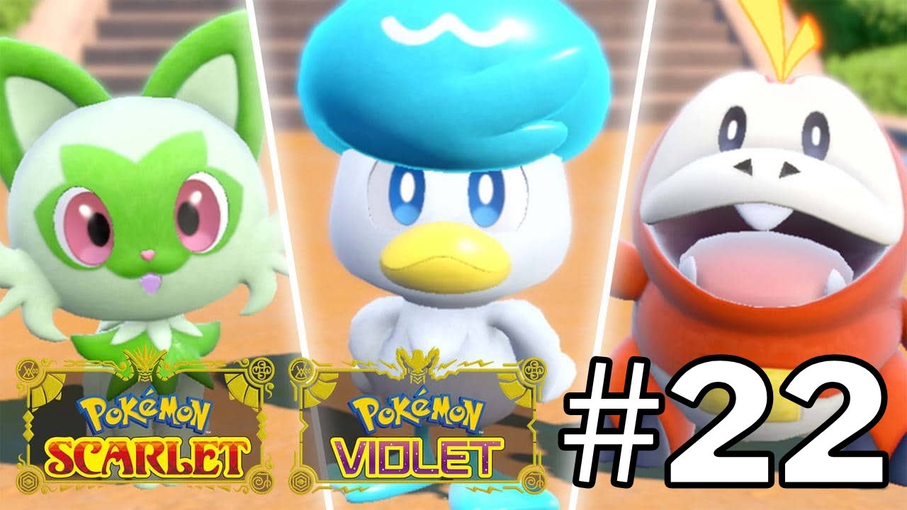 Normal GYM LEADER Larry! - Pokemon Violet Walkthrough Part 22 - YouTube