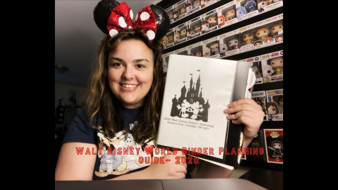 WALT DISNEY WORLD BINDER PLANNING GUIDE 2020 - YouTube