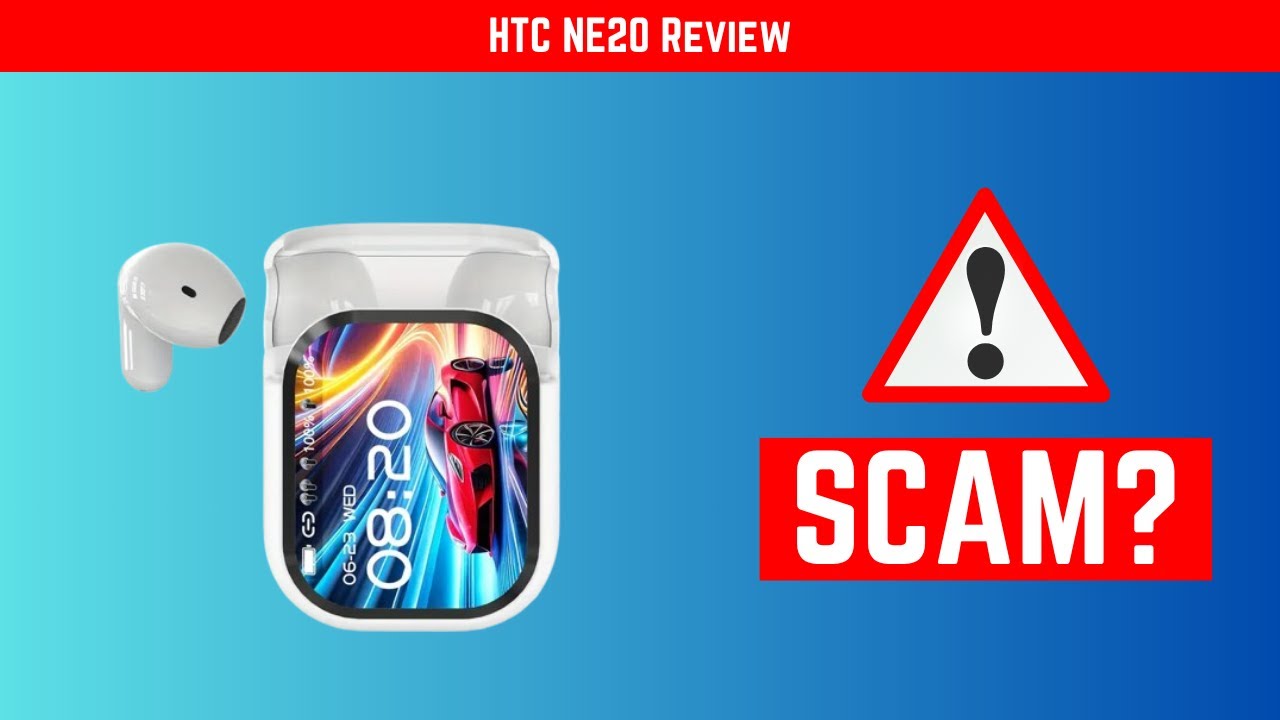 HTC NE20 Review 2025: Are These $40 AI Earbuds Worth It? - YouTube
