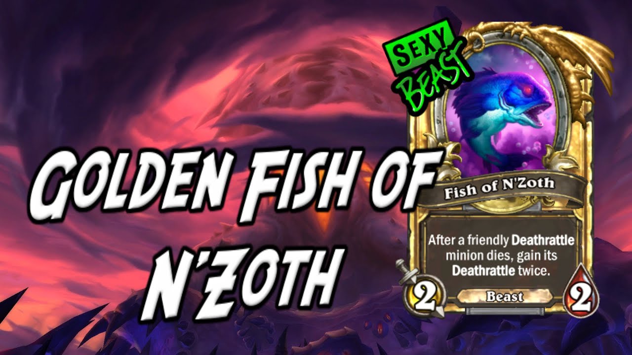 Hearthstone: Golden Fish of N'Zoth! Haha! - YouTube