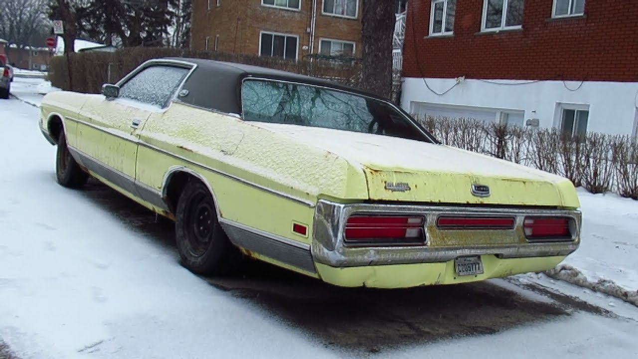 '72 FORD LTD COUPE WITH POTENTIAL SEEN IN MONTREAL / FEBRUARY 2020 ...