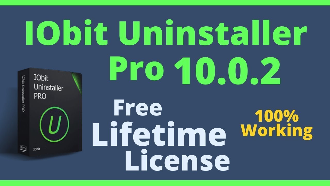 IObit Uninstaller Pro 10.5 License Key | Download + Activate - YouTube