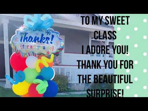 Surprise! Teacher Appreciation ❤️