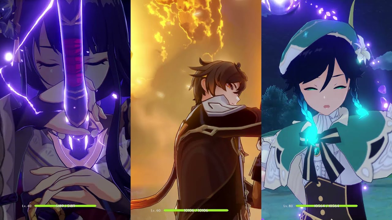 Archons Fighting Styles, compared side-by-side - YouTube