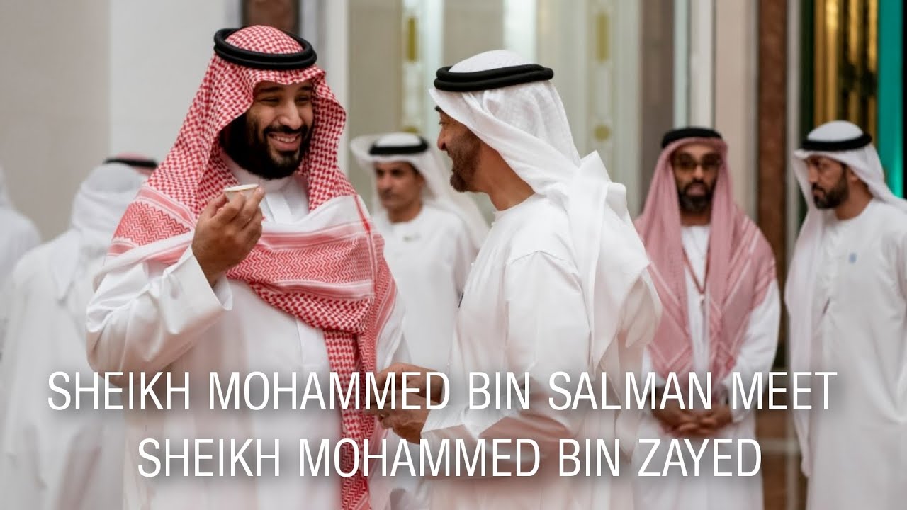 Sheikh Mohammed Bin Salman Al Saud Received By Sheikh Mohammed Bin Zayed Al Nahyan #mbz #mbs # ...