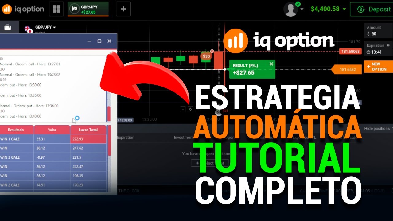 IQ OPTION ROBOT | SOFTWARE DE OPERACIONES AUTOMÁTICAS | TUTORIAL ...