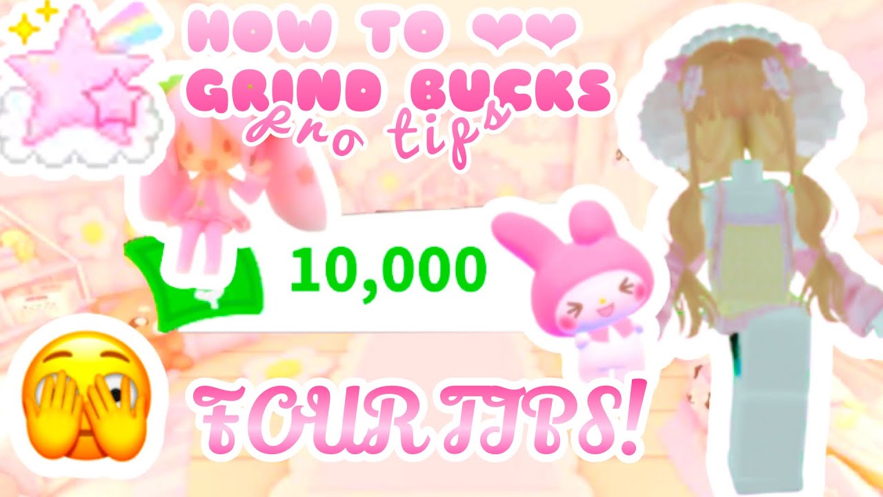 HOW TO GRIND BUCKS IN ADOPT ME! 😽🍰🍓 (pro tips for beginners in adopt me ...