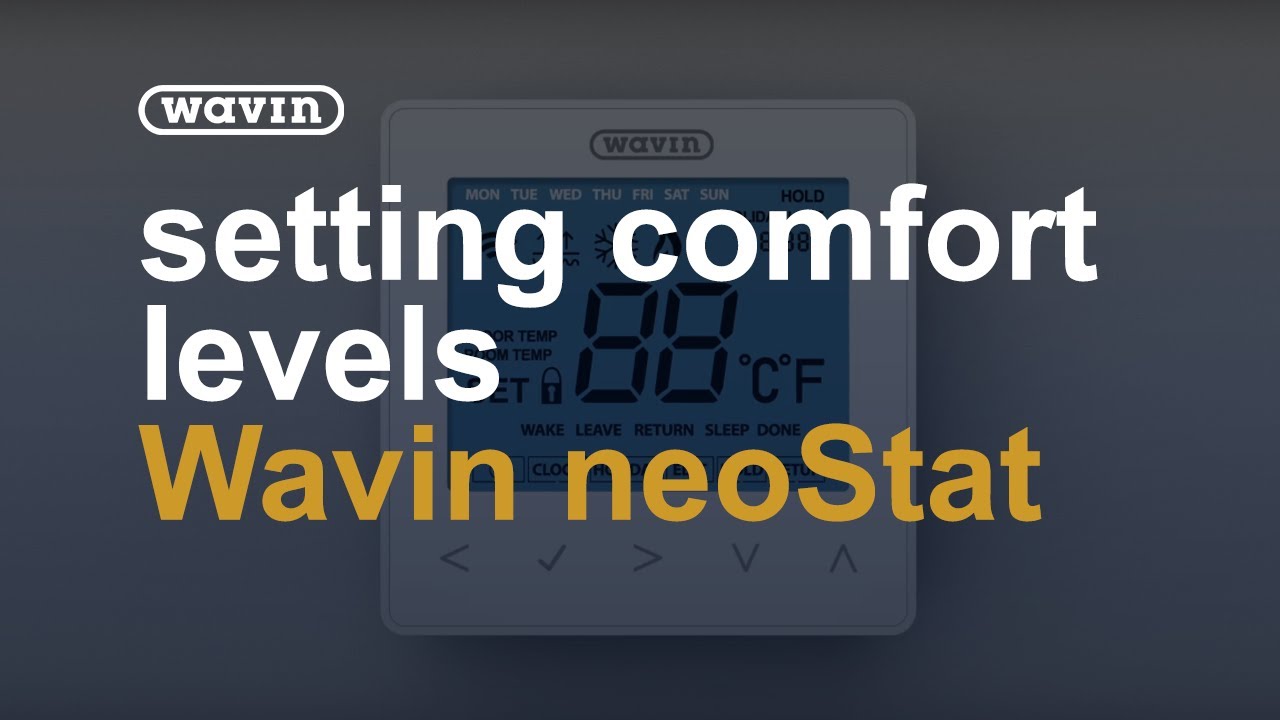 How to reset your Wavin neoStat thermostat? - YouTube