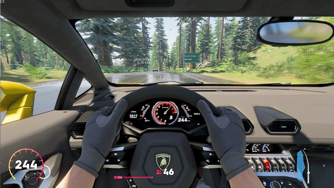 The Crew 2 - Lamborghini Huracan LP610-4 2015 - Cockpit View Gameplay ...