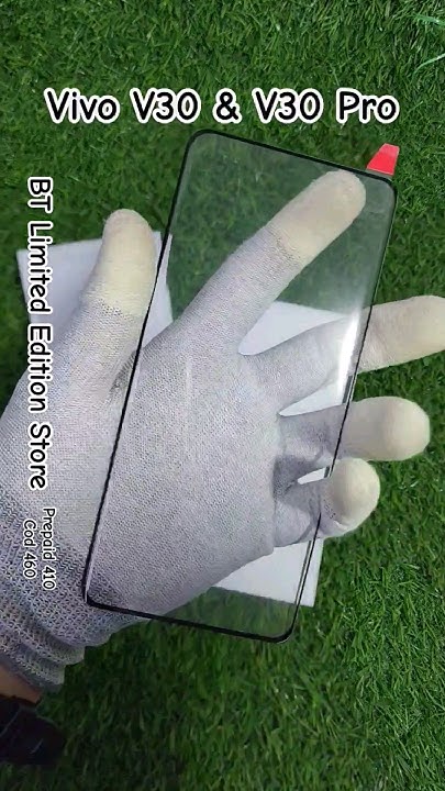 Vivo V30 Pro & V30 Full Glue Tempered Glass ! Vivo V30 Pro & V30 Best Tempered Glass No UV - YouTube
