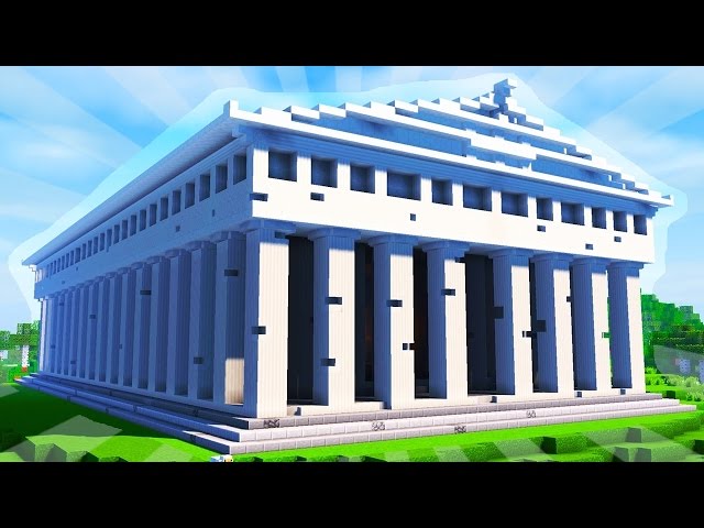 Parthenon Minecraft Blueprint