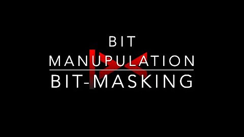 Bit masking - YouTube