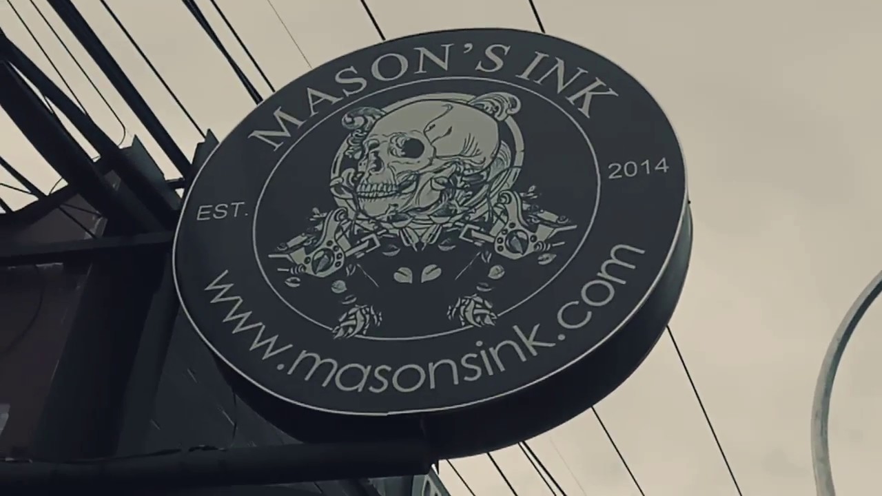 Mason's ink Bali - YouTube