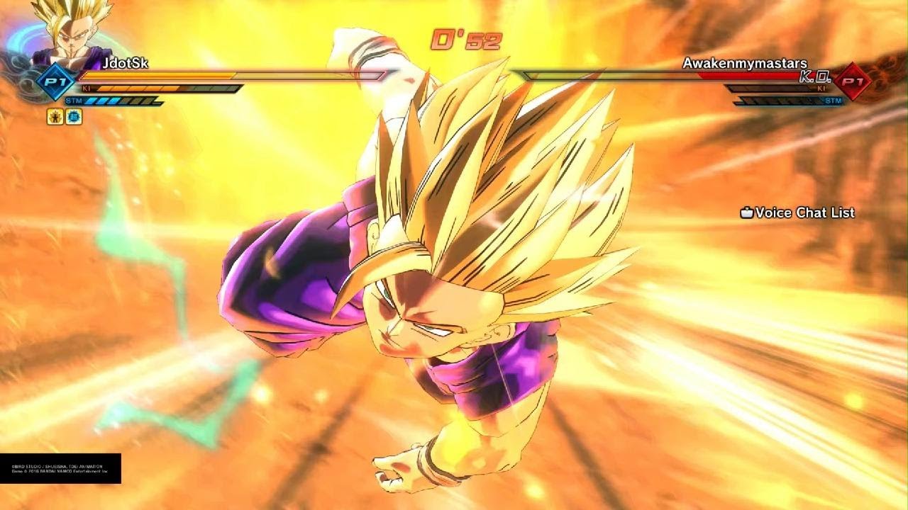 "Set your rage free" Youth Gohan's Violet Flash | DBX2 - YouTube