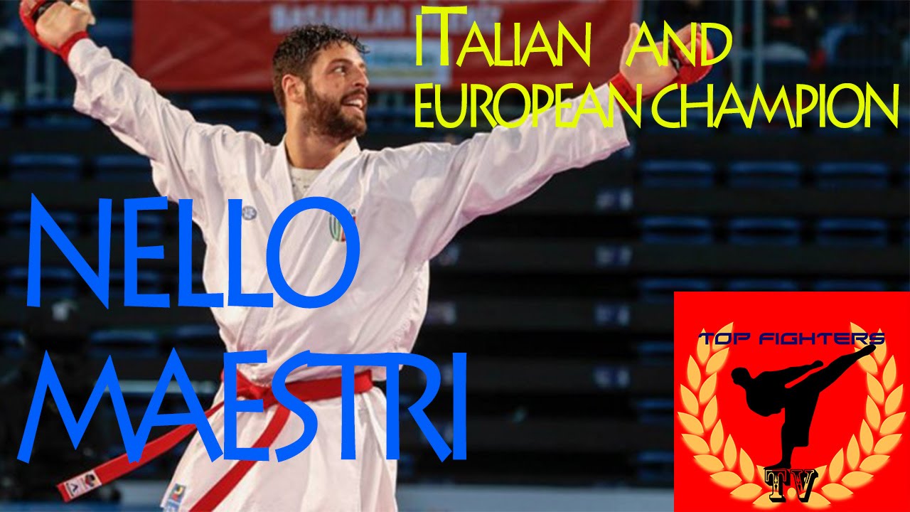 NELLO MAESTRI - Italian and European karate champion (Highlights) - YouTube